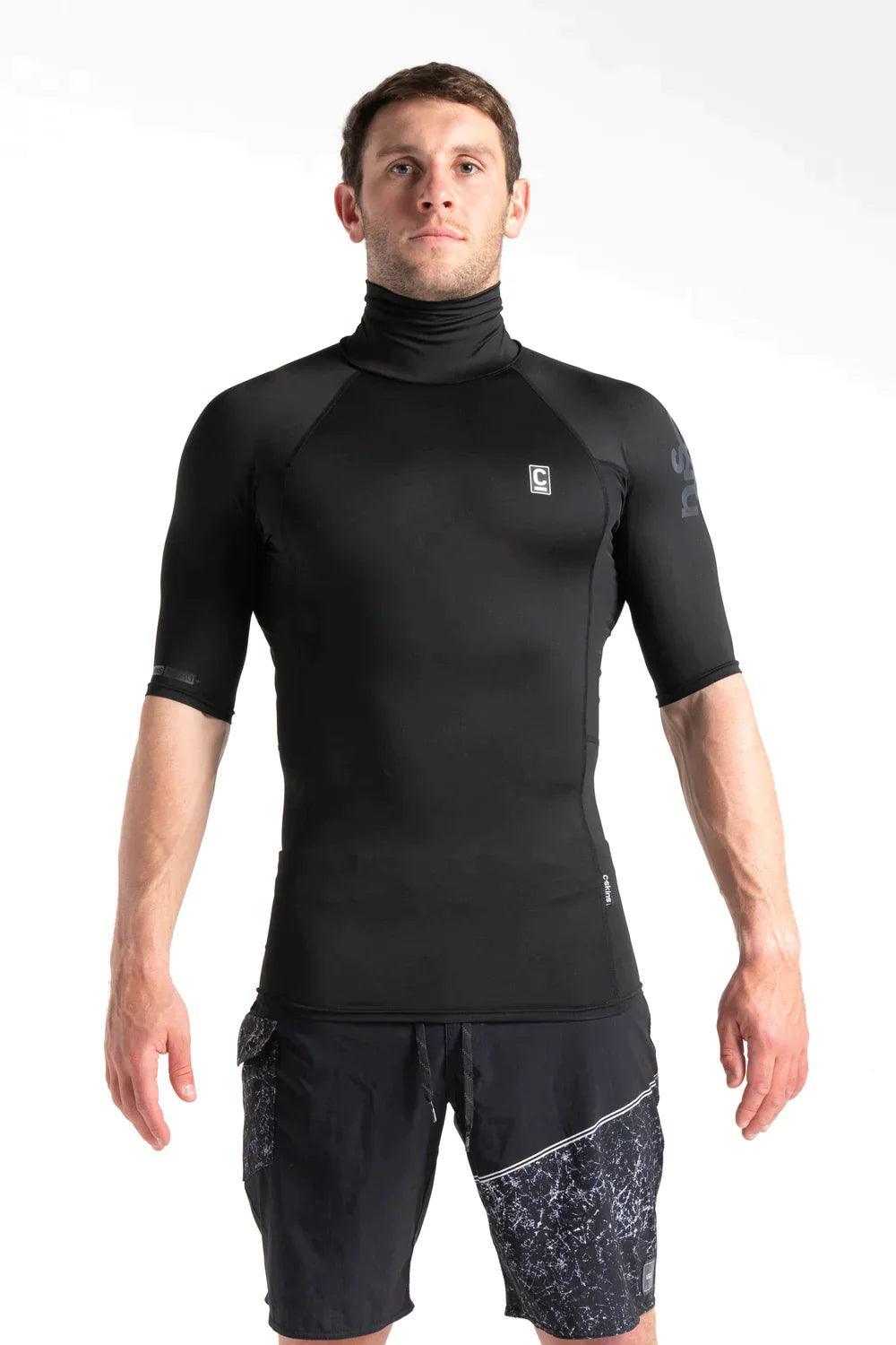 C-Skins Rash X Mens Rash Vest Black — Boardworx