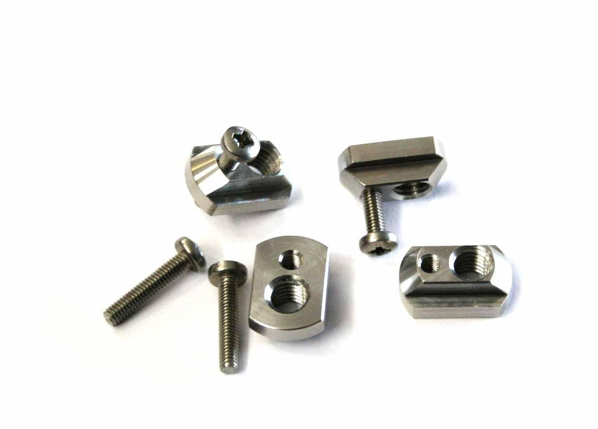 Foiling Hydrofoil locking M8 Track Nuts Stainless steel Foil — Boardworx