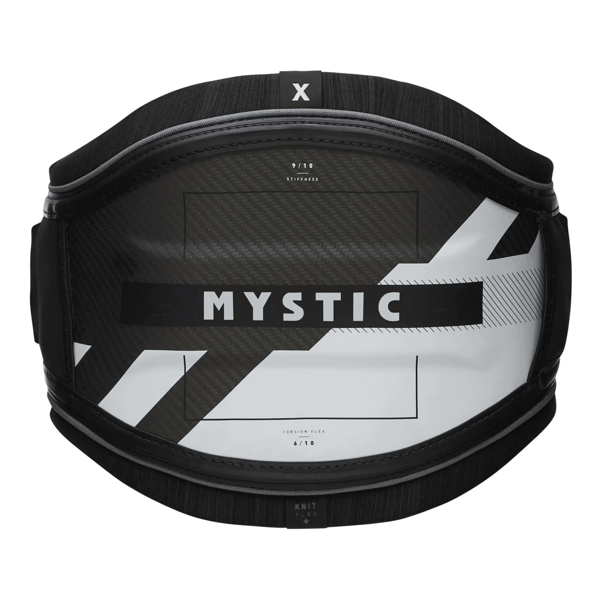 Mystic Majestic X Black White Waist Harness for Windsurfing | UK ...