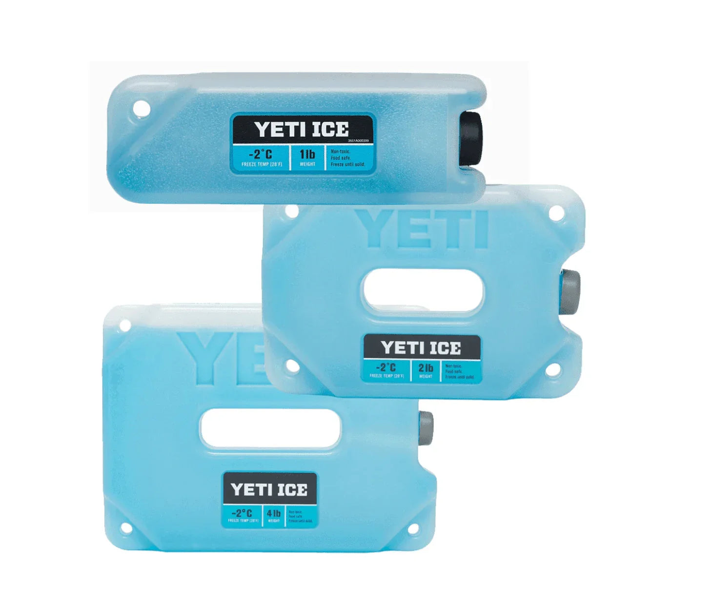Yeti Ice freezer pack for your cooler 1lb - 2lb - 3lb -4lb & Thin ICE ...